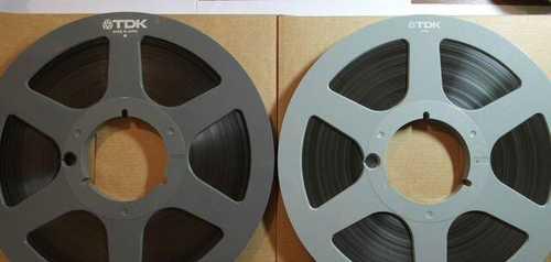 Магнитофонные катушки с лентой TDK 10"/27 см