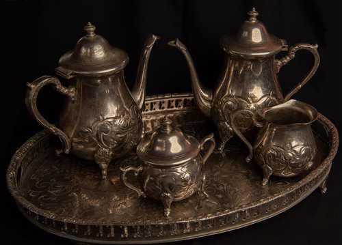 Старинный Кофейно-Чайный марокканский сервиз