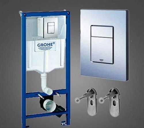 Инсталляция Grohe Rapid SL 38772001 3в1 с кнопкой