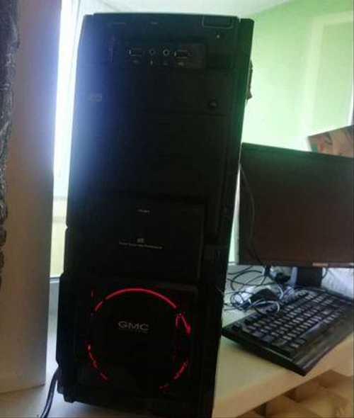 Компьютер 8gb/ssd/4ядра+монитор