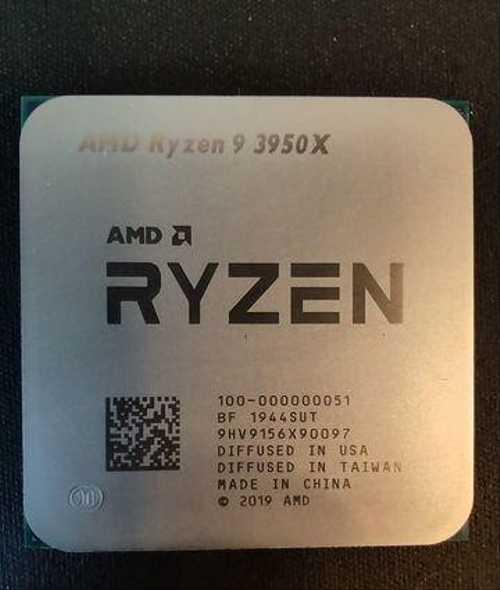 Процессор AMD Ryzen 9 3950x