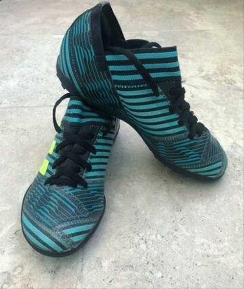 Сороконожки adidas nemeziz, размер 33