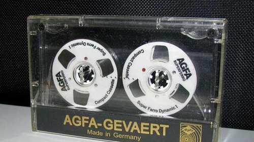 Аудиокассеты с катушками бобинками Agfa