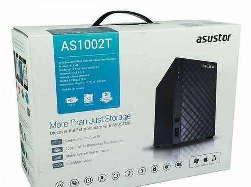 Сетевой мультимедиа накопитель asustor as1002t v2