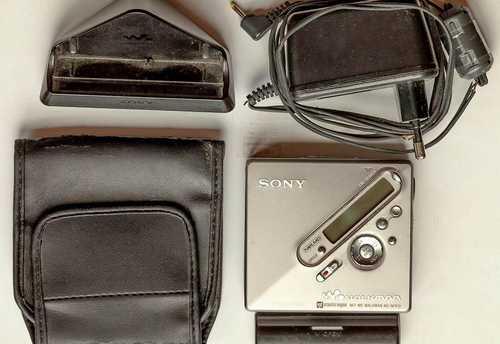 Walkman Sony MD MZ-NF810 в рабочем состоянии