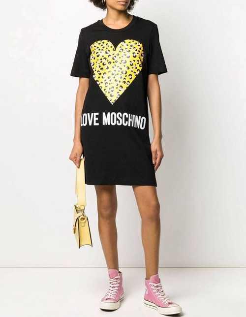 Платье-футболка Love Moschino