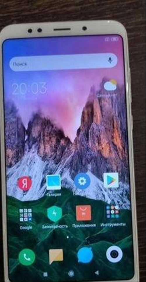 Мобильные телефоны бу xiaomi redmi 5Plus 4/64