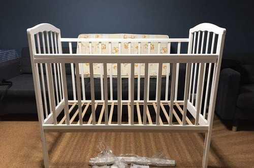 Кровать (кроватка) детская с матрасом
