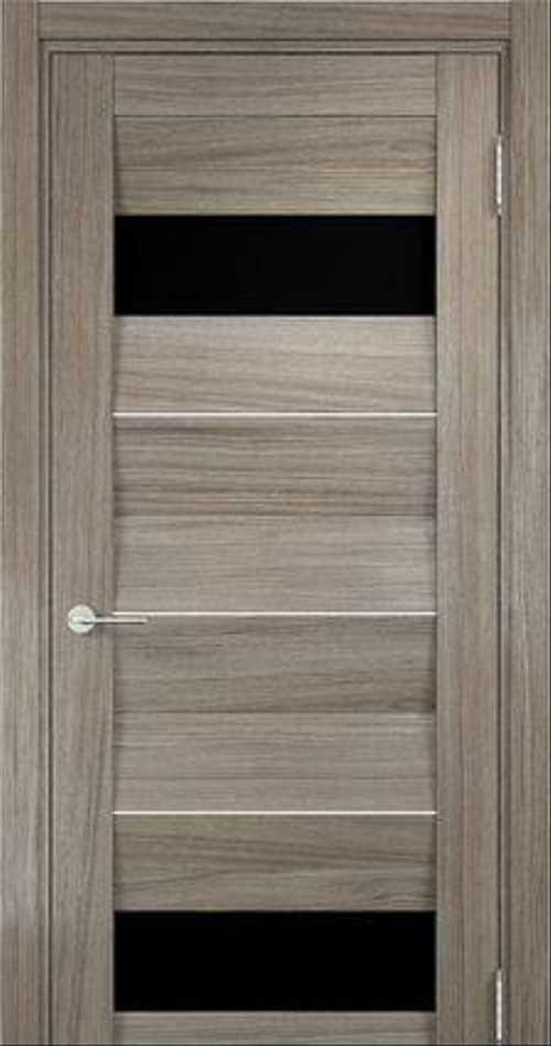 Дверь межкомнатная Сицилия 10 (черный триплекс)