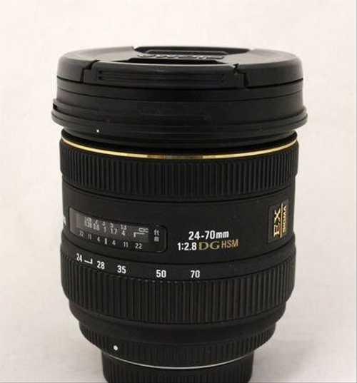 Объектив Sigma (Nikon) AF 24-70 F2.8 IF EX DG
