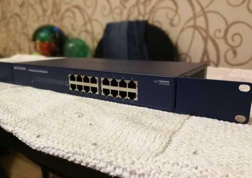 Коммутатор неуправляемый netgear JFS516