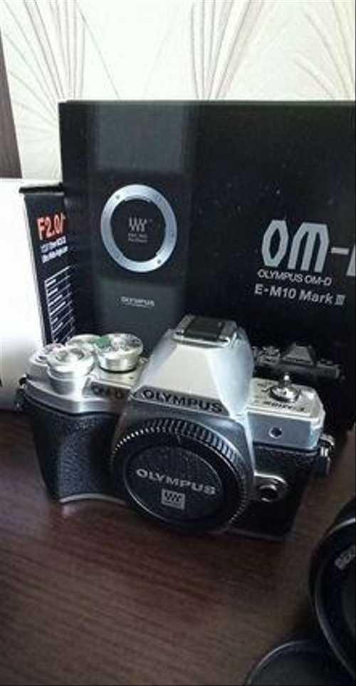 Фотоаппарат olympus om-d e-m10 mark III body