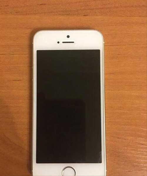 Телефон iPhone 5s gold