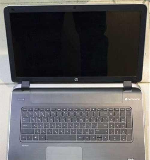 Ноутбук HP 17-f105nr не исправный