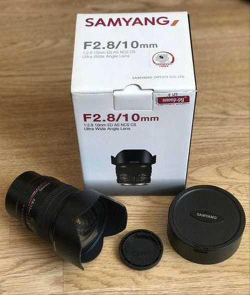 Объектив Samyang 10mm mft