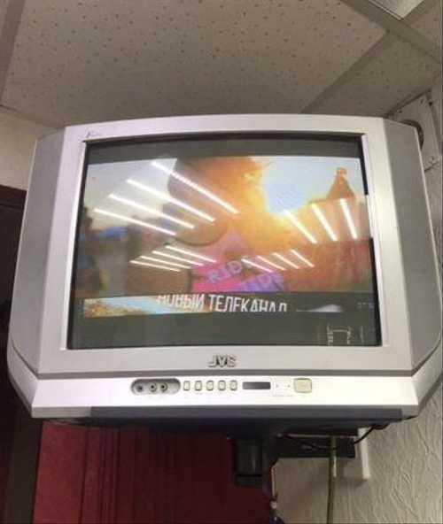 Телевизор JVG с кронштейном