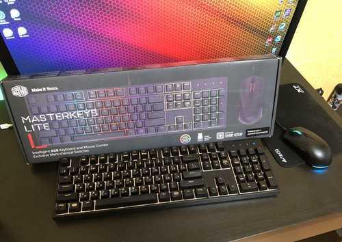 Игровая клавиатура с мышкой Cooler Master