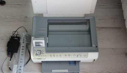 Большой старый принтер 3в1.