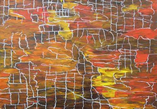 Картина "Осень", холст, масло 60х80