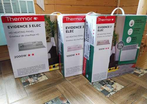 3 конвектора Thermor 2000, 1000, 500 W