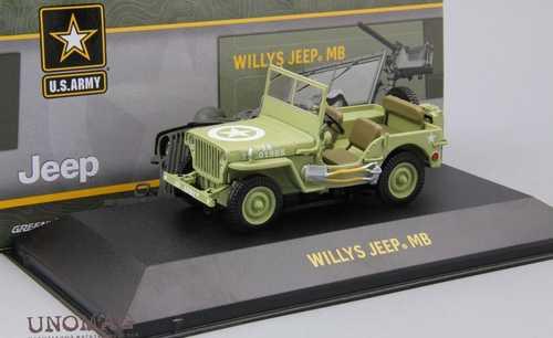 1:43 Jeep C7 4x4 USA Army 1944. Greenlight