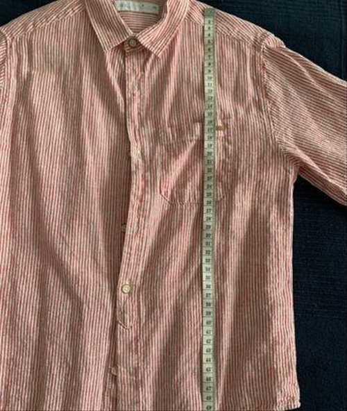 Рубашка лен Хлопковые Шорты чиносы на мальчика 134