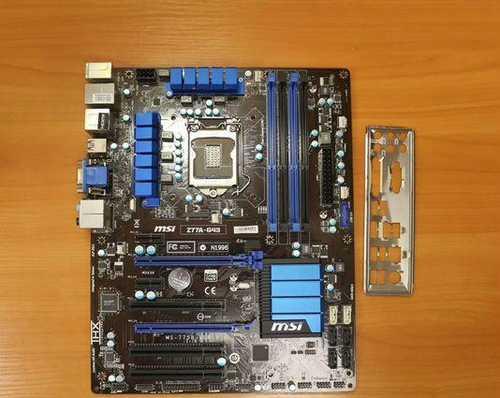 Материнская плата MSI Z77A-G43 LGA 1155