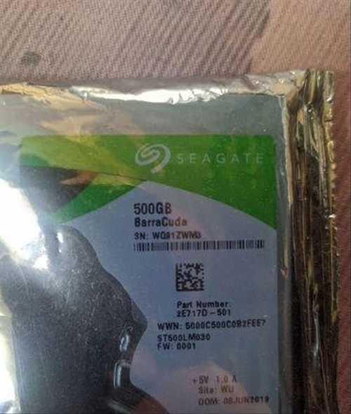 Новые Жесткий диск BarraCuda 2.5" 500G