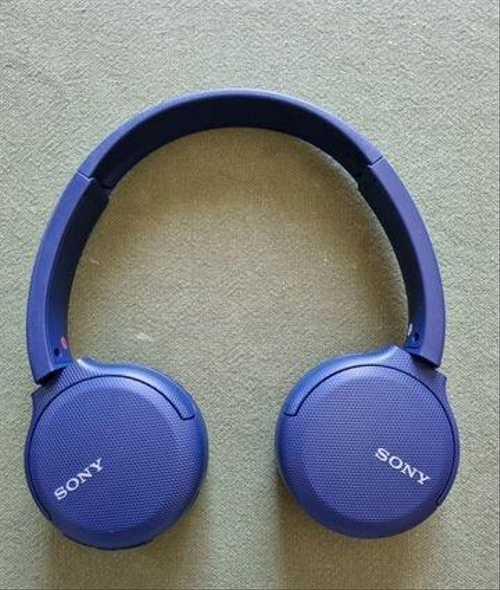 Наушники накладные Bluetooth Sony WH-CH510 Blue