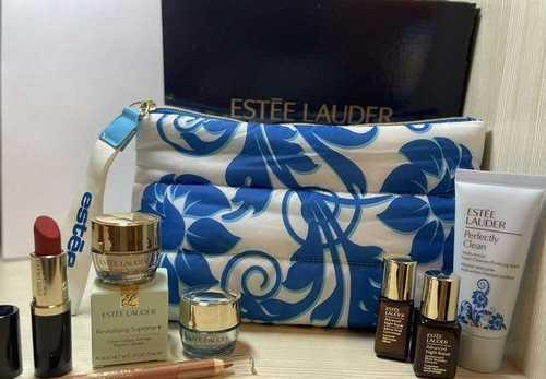 Estee lauder набор с косметичкой. Ассортимент, смо