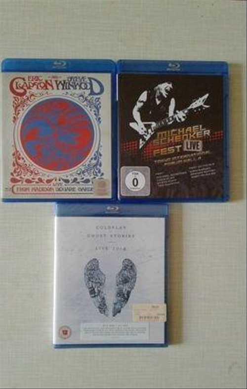 Музыка на Blu-ray и DVD