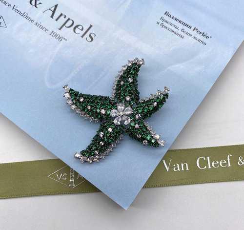 Брошь Van Cleef&Arpels 925