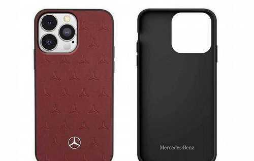 Кожаный Чехол Mercedes iPhone 13 Pro Max