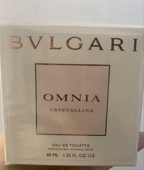 Туалетная вода Bvlgari omnia crystalline 40 ml