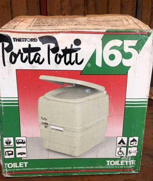 Биотуалет porta potti 165 новый