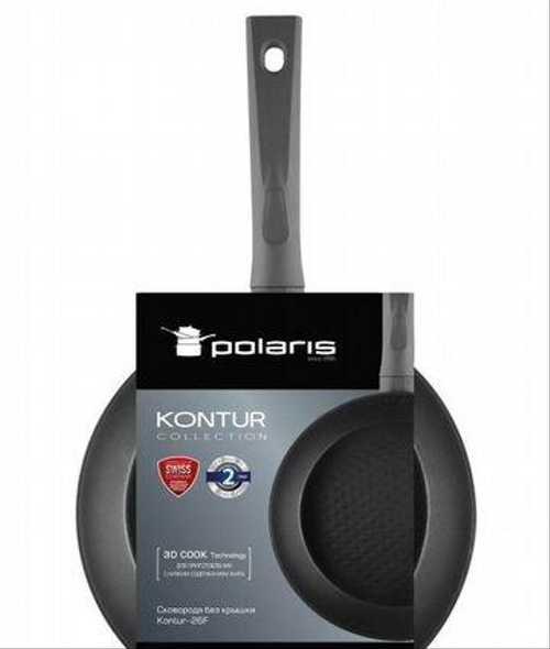 Новая сковорода Polaris 24 см, Kontur-24F
