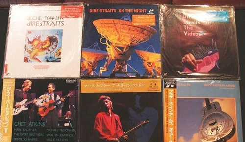 Лазерные видеодиски LD Dire Straits LaserDisc