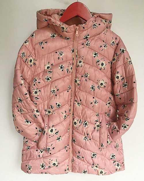 Куртка розовая демисезонная Zara kids 140, 10 лет