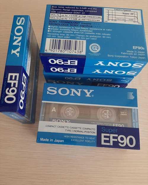 Аудиокассета sony EF 90