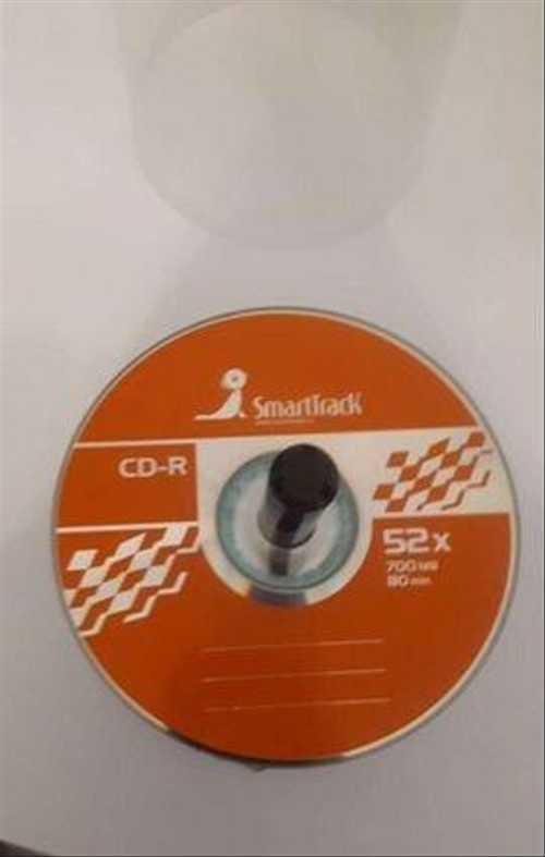 Диски в тубе bulk CD-R 52x 700Mb, 75шт