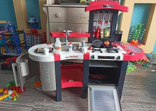 Детская кухня Smoby mini Tefal