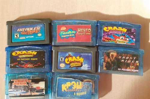 Картриджи для Game boy advance