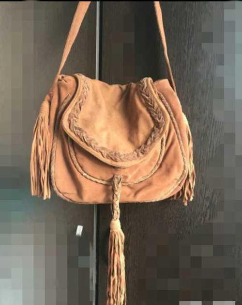 Сумка замшевая Zara