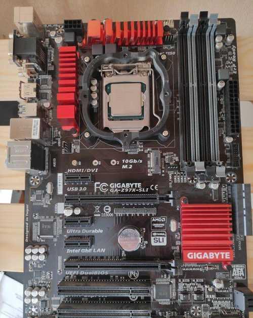 Материнская плата Gigabyte Z97X-SLI сокет 1150