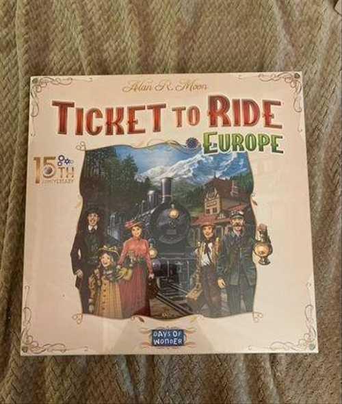 Билет на поезд: Европа юбилейное издание