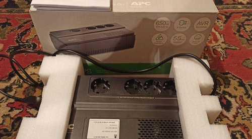 Новый Ибп APC Easy-UPS BV650I-GR, 650в