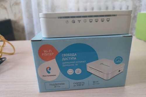 Роутер Wi-Fi Ростелеком QBR-1041WU V2S