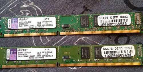 Оперативная память Kingston valueram 4 гб DDR3 133