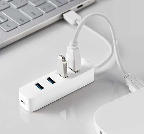 Хаб Xiaomi USB 3.0/USB-C Splitter