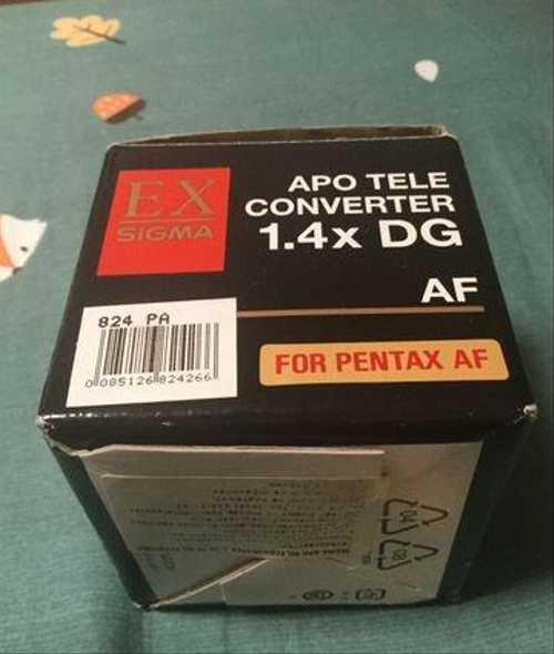 Теле конвертер для Pentax APO Tele Converter 1.4X